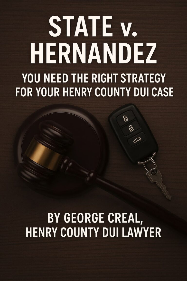 State v. Hernandez – You need the right strategy for your Henry County ...