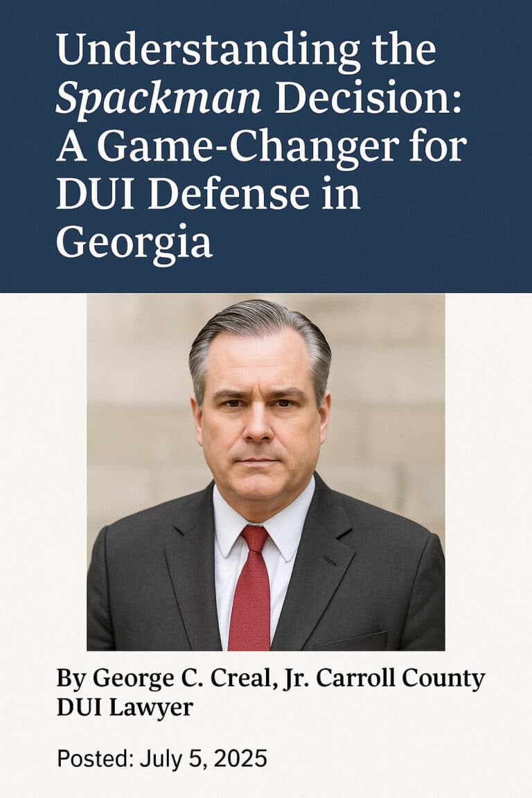 Understanding the Spackman Decision: A Game-Changer for DUI Defense in ...