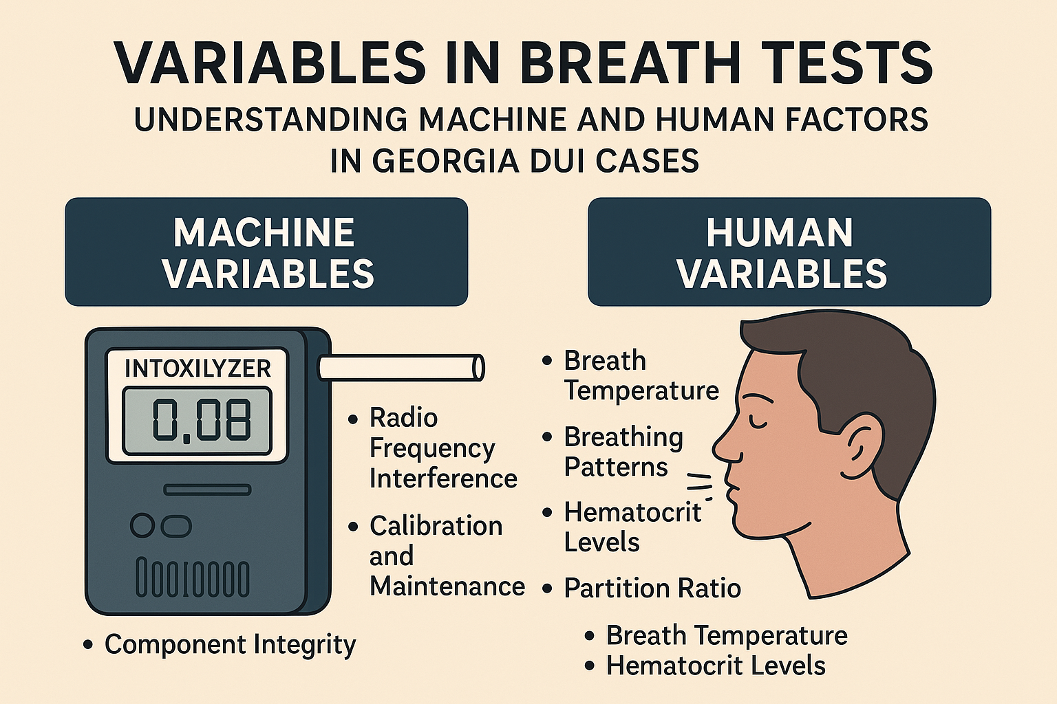 Variables in Breath Tests: Understanding Machine and Human Factors in ...