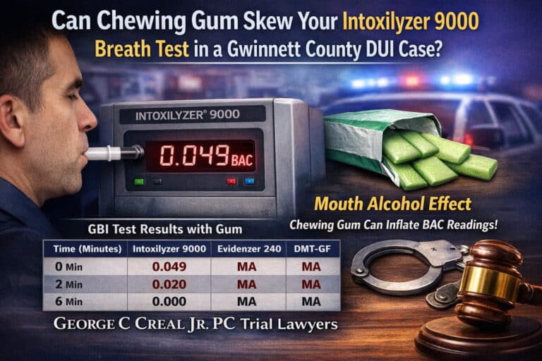 Can Chewing Gum Really Skew Your Intoxilyzer 9000 Breath Test in a ...